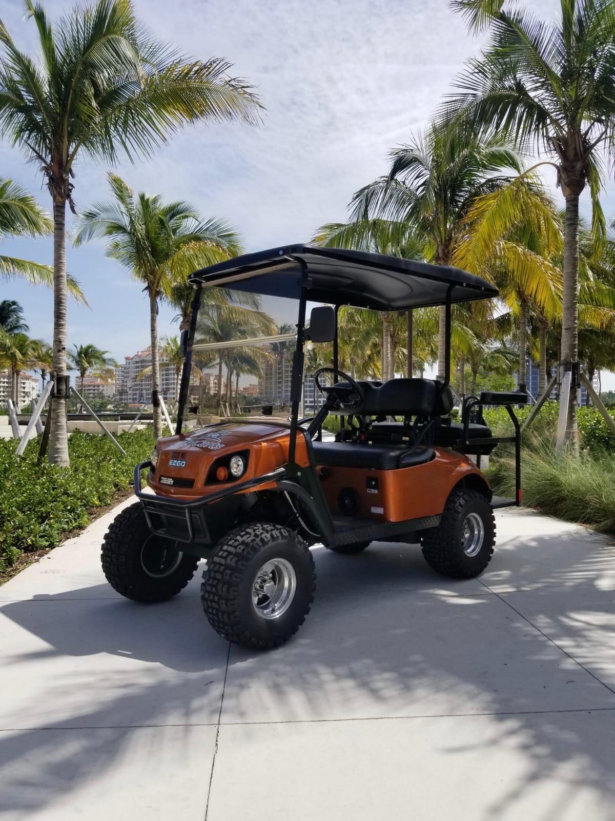 Orange Ezgo CityCart - City Carts